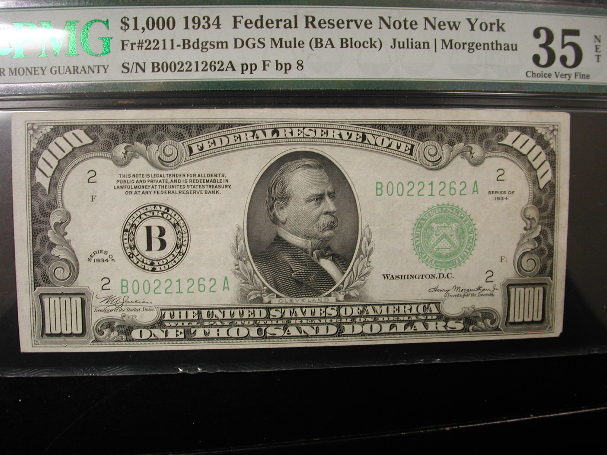 1000 Note – Bellport Jewelers