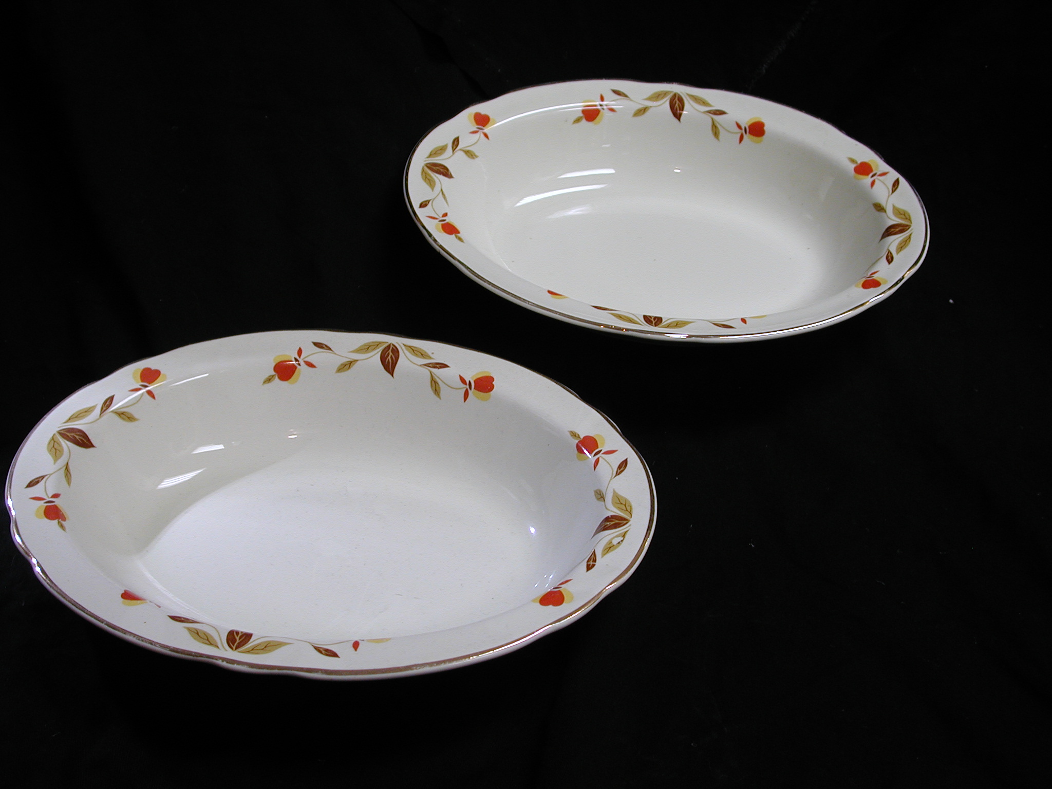 Superior Hall Dinnerware Autumn Leaf