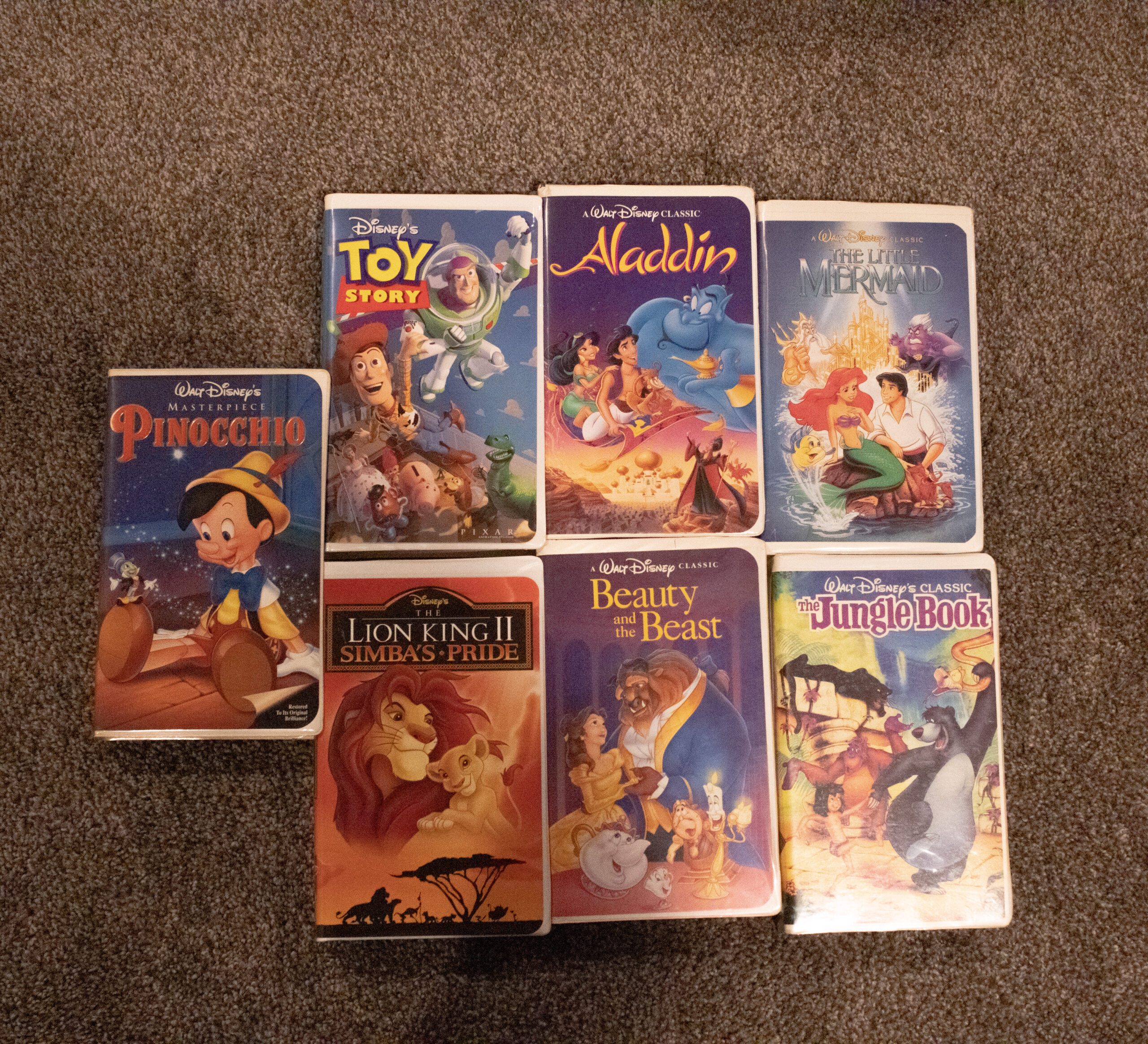Opening To Pinocchio 1993 Vhs
