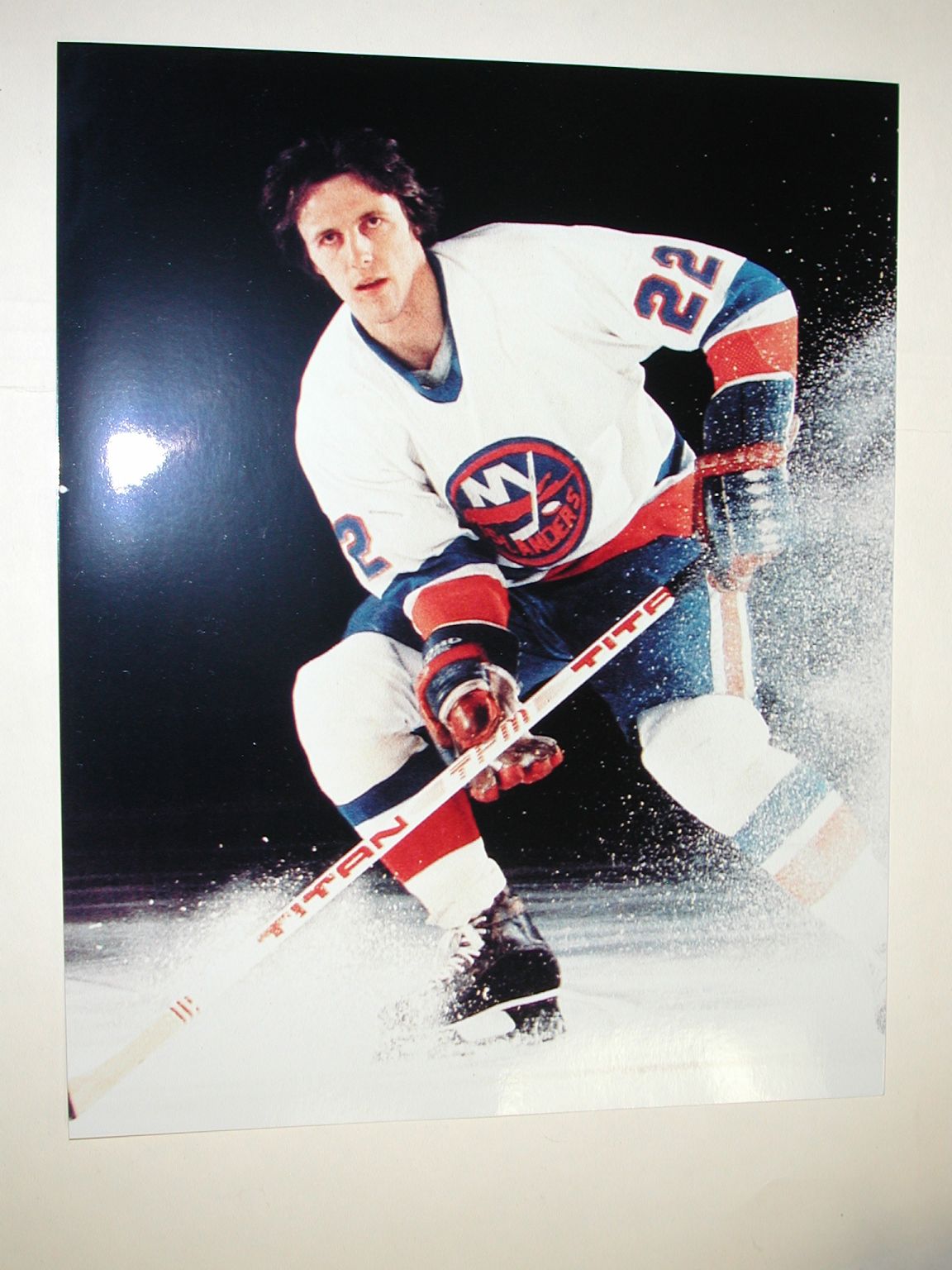 Mike Bossy Islanders (1) 10x8 Original Printed Photo - Bellport Jewelers